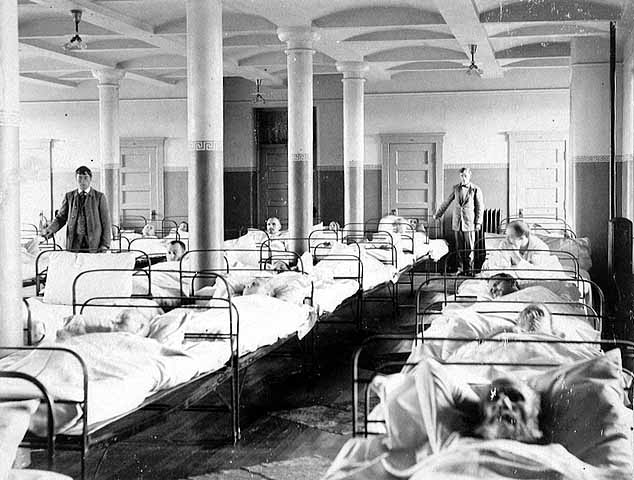 Ward in the Fergus Falls State Hospital. | MNopedia Ward in the Fergus Falls State Hospital. | MNopedia